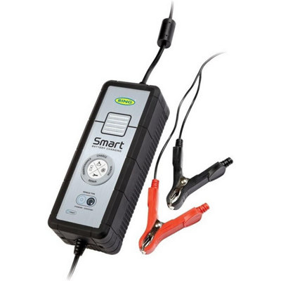 Ring 5A UK Smart Battery Charger for Vehicles Up to 2.5L Lead Acid AGM ...