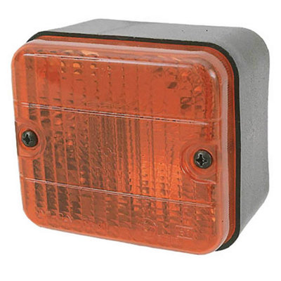 Ring Dual Mount Fog Lamp Red Light Automotive Bulb Bracket Square Car ...