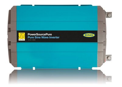 Ring Power Inverter 1000W Pure Sine Wave 12v DC to 230v AC with ...