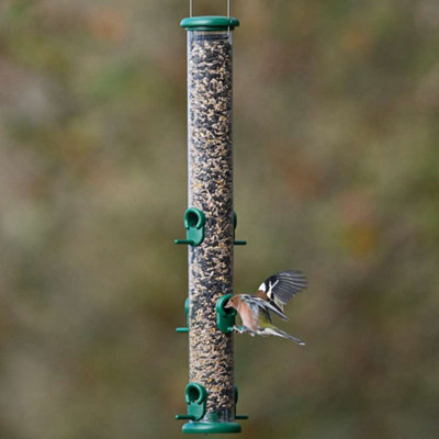 Ring-Pull TO-S3G Large Bird Feeder for Seeds - Green