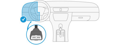 Ring Solar Panel Power Cable for OBDII Port