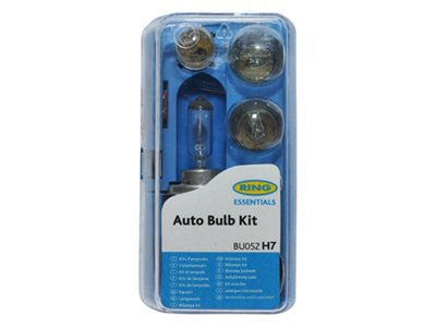 RING Spare Light Bulb Kit H7 Exterior Lighting Fuses Compact Easy ...
