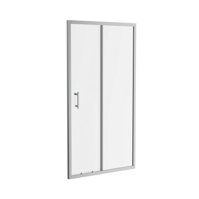 Rinse 1100x1900mm Sliding Single Shower Enclosure For Wetroom Cubicle