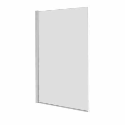 Rinse 800x1400 Square Pivot Bath Shower Screen 6mm Easy Clean Glass ...