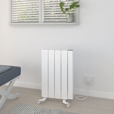 Rinse Bathrooms 1000W Electric Ceramic Radiator with Smart WIFI ...