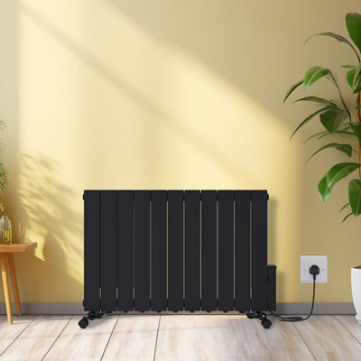 Rinse Bathrooms 2000W Smart WIFI Electric Oil Filled Radiators Electric ...