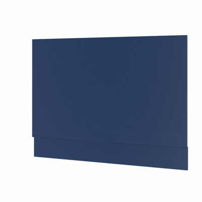 Rinse Bathrooms 750mm Bath End Panel 18mm MDF Painting Matte Blue ...