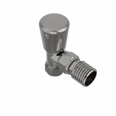 Rinse Bathrooms Angled Towel Radiator Valves Round 15mm for Towel Rail ...