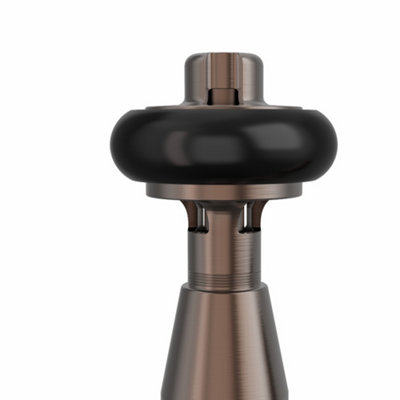 Rinse Bathrooms Chelsea Traditional Angled TRV Thermostatic Radiator ...