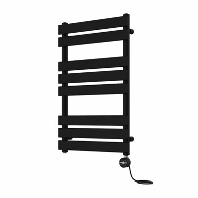 Rinse Bathrooms Flat Panel Electric Heated Towel Rail Touch Screen ...
