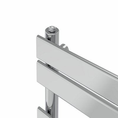 Rinse Bathrooms Flat Panel Electric Heated Towel Rail Touch Screen ...