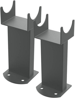 Rinse Bathrooms Floor Mounting Brackets for Flat Panel Column Radiator ...