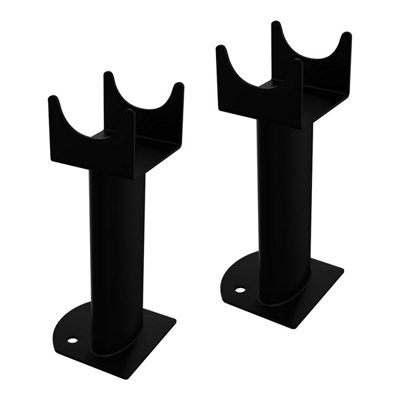 Rinse Bathrooms Floor Mounting Brackets for Oval Column Radiator 2PC ...