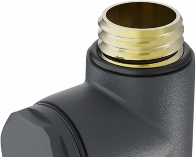 Rinse Bathrooms Heating Element Connector Dual Fuel Towel Rail Warmer ...