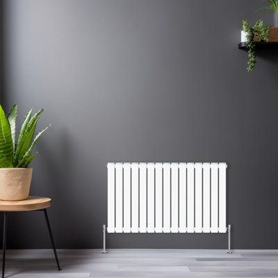 Buy Rinse Bathrooms Horizontal 600x1020mm Flat Panel Column Designer ...