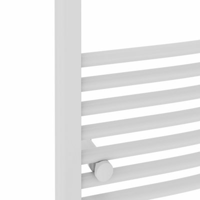 Rinse Bathrooms Touch Screen Electric Heated Towel Rail Curved ...