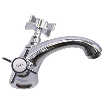 Rinse Bathrooms Traditional Bathroom Monobloc Basin Sink Mixer Tap ...