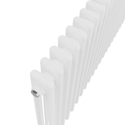 Rinse Bathrooms Traditional Cast Iron Style Double Column Horizontal ...