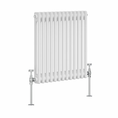 Rinse Bathrooms Traditional Cast Iron Style Double Column Horizontal ...