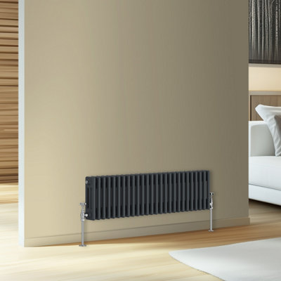 Rinse Bathrooms Traditional Cast Iron Style Triple Column Horizontal ...