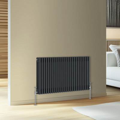 Rinse Bathrooms Traditional Cast Iron Style Triple Column Horizontal ...