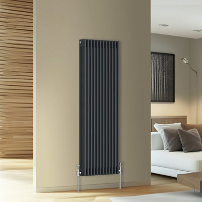 Rinse Bathrooms Traditional Cast Iron Style Triple Column Vertical ...