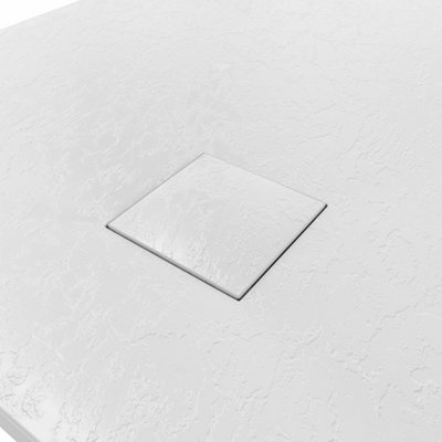 Rinse Bathrooms White 800x800mm Square Shower Tray with Waste Trap ...