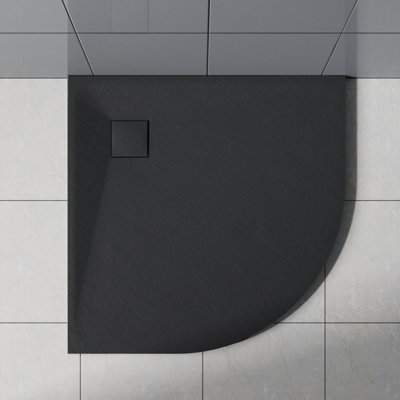 Rinse Chrome 800x800x1900mm Quadrant Shower Enclosure Cubicle 6mm Glass ...