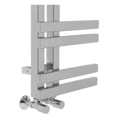 Rinse Designer Bathroom Heated Towel Rail Warmer Reversible Radiator ...
