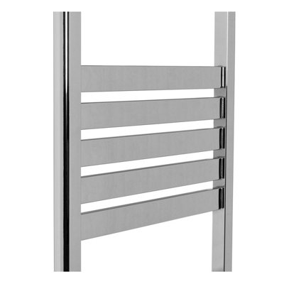 Rinse Flat Panel Chrome Towel Radiator Rads Bathroom Heated Towel Rail ...