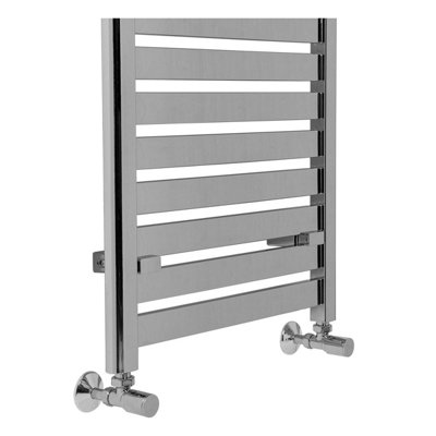 Rinse Flat Panel Chrome Towel Radiator Rads Bathroom Heated Towel Rail ...