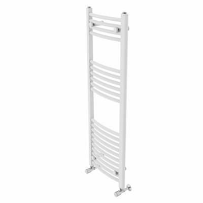 Rinse Modern Bathroom Heated Towel Rail Ladder Radiator 1200x400mm ...