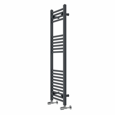 Rinse Modern Bathroom Heated Towel Rail Ladder Radiator 1200x400mm ...