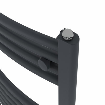 Rinse Modern Bathroom Heated Towel Rail Ladder Radiator 1200x500mm ...