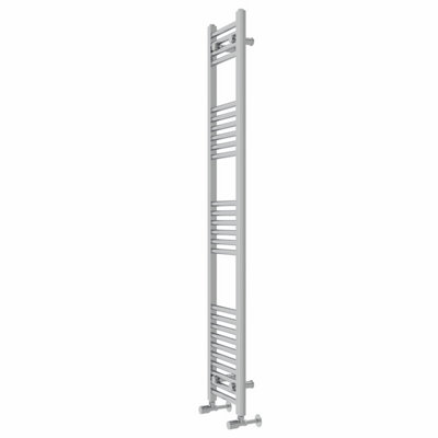Rinse Straight Bathroom Heated Towel Rail Ladder Radiator Chrome 1600x300mm