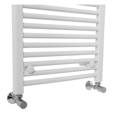 Rinse Straight Heated Towel Rail Radiator Ladder for Bathroom Wall ...