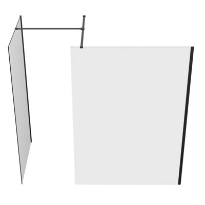 Rinse Walk in Shower Enclosure 8mm Clear Easy Clean Glass Wet Room ...