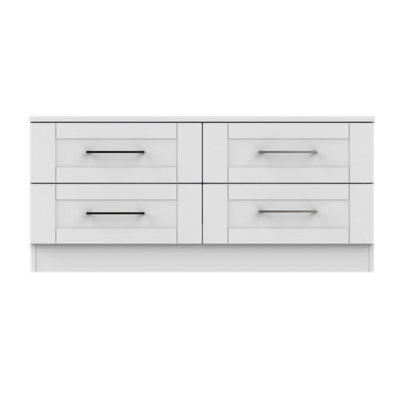 Ripon 4 Drawer Bed Box in Grey Ash (Ready Assembled)
