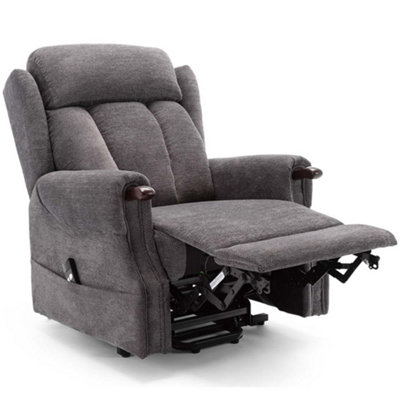 Rise Recliner Chair With Single Motor, Remote Control And Pocket ...