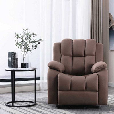 Buy Rise Recliner Chair With Single Motor, Remote Control And Pocket ...