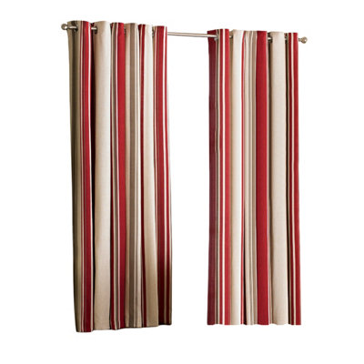 Riva Home Broadway Ringtop Curtains Raspberry (66x72 (168x183cm)) | DIY ...