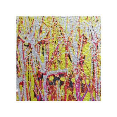 River Thames And Red Branches Splash Back designer style