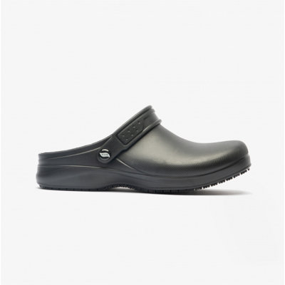 RIVERBOUND Mens Arch-Fit Clogs Black