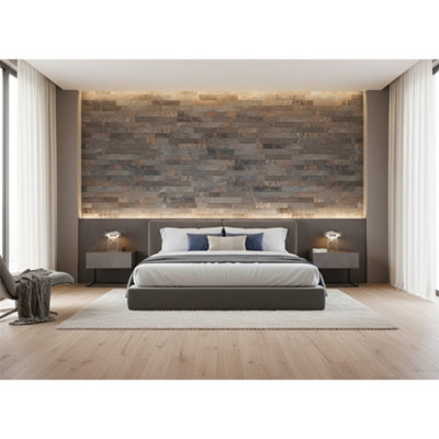 Riverfall Taupe Porcelain Tiles (33 Pack-3 Box-3.03m2 Coverage ...