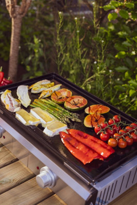 Riviera&Bar 1045 stainless steel with enamel hob Electric BBQ Grill ...