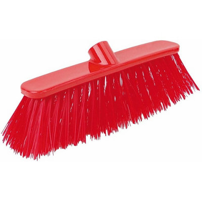 Buy Robert Scott Abbey Deluxe Broom Red (One Size) | DIY at B&Q