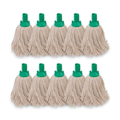 Robert Scott Exel PY Socket Mop 200g Pack of 10 (Green) | DIY at B&Q