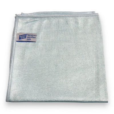 Robert Scott Microglass 50g Microfibre Cloth Pack of 10 Blue | DIY at B&Q