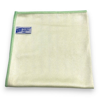 Robert Scott Microglass 50g Microfibre Cloth Pack of 10 Green | DIY at B&Q