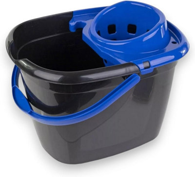 Robert Scott Recycled Great British Mop Bucket and Wringer 14 Litre - Blue